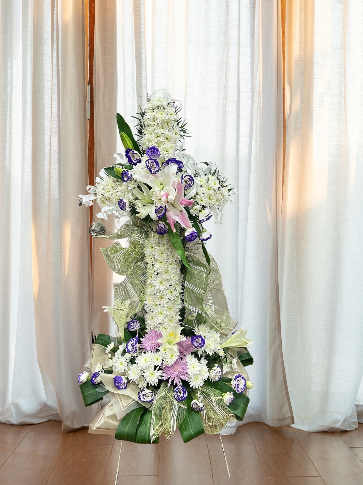 Cross Flower Stands FS06700 – S.E.A. Park Florist Sdn Bhd